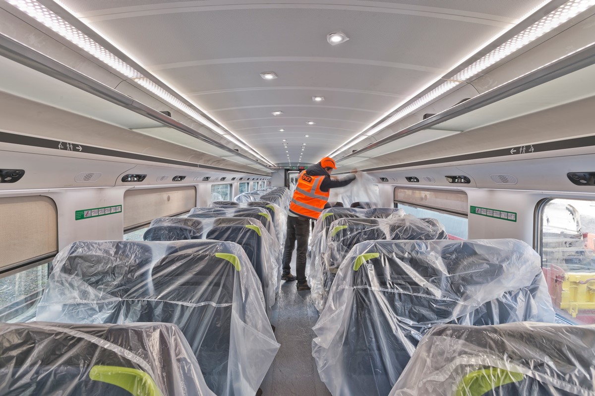 GALLERY: Eurostar e300 refurbishment